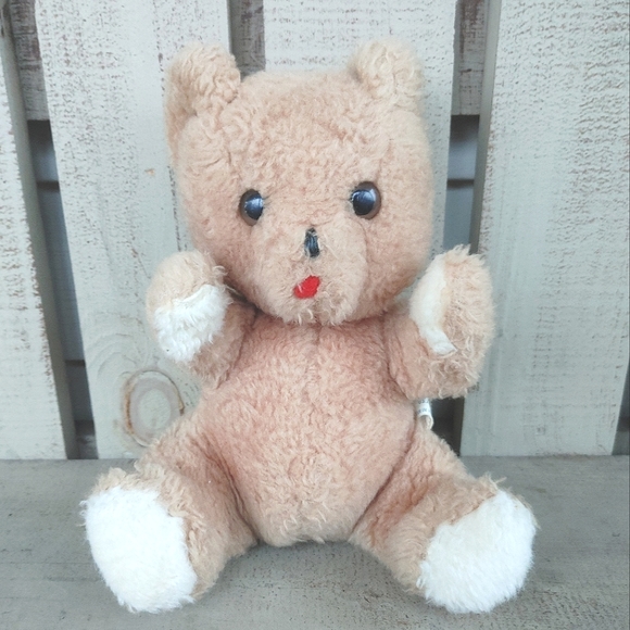 Eden | Toys | Vintage Eden Tan Plush Wind Up Musical Teddy Bear Stuffed ...